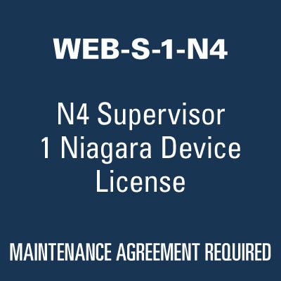 WEB-S-1-N4 | ONE NIAGARA NETWORK CONNECTION (WORKBENCH). MAINTENANCE ...