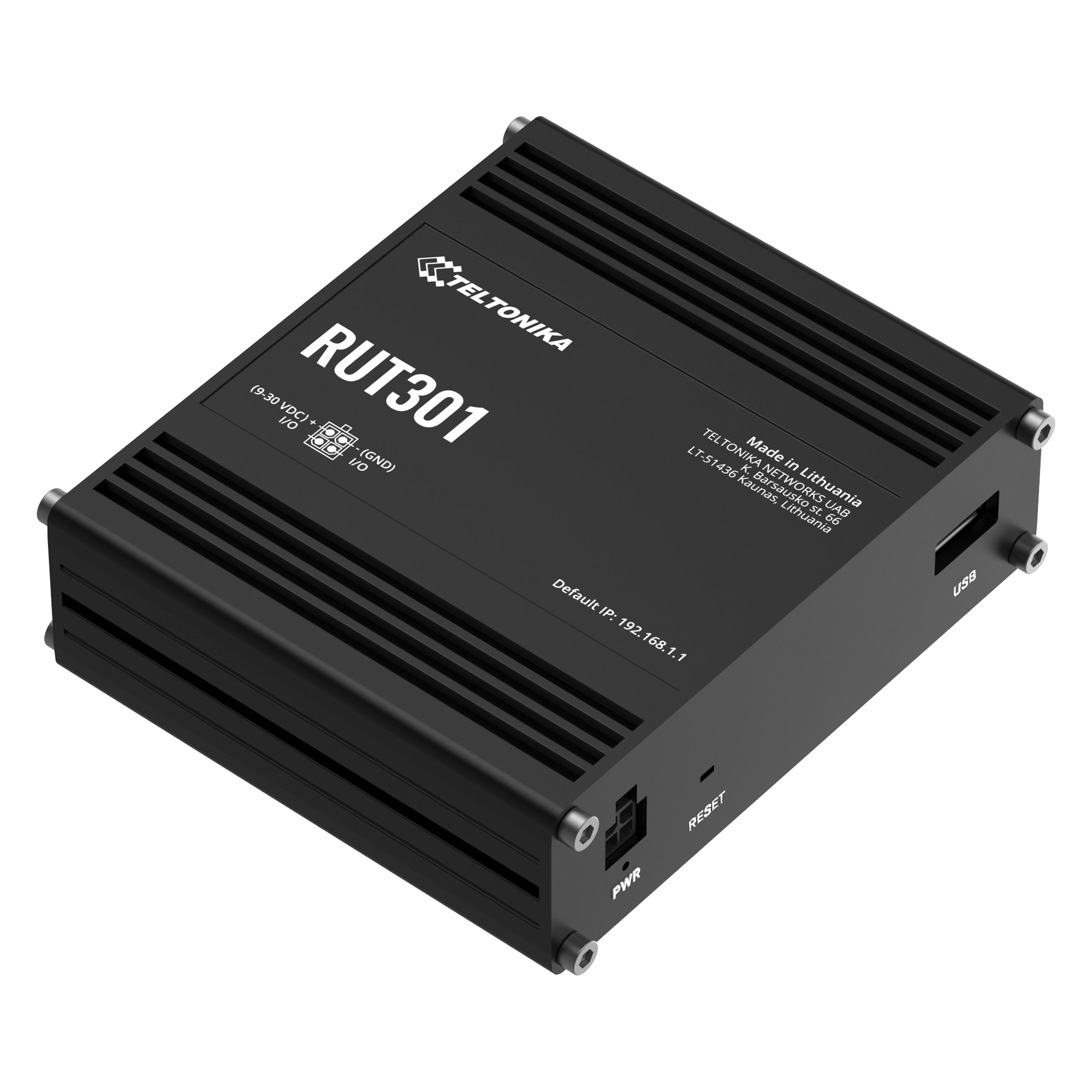 RUT301 | Compact industrial router with 5x Ethernet ports and RutOS ...