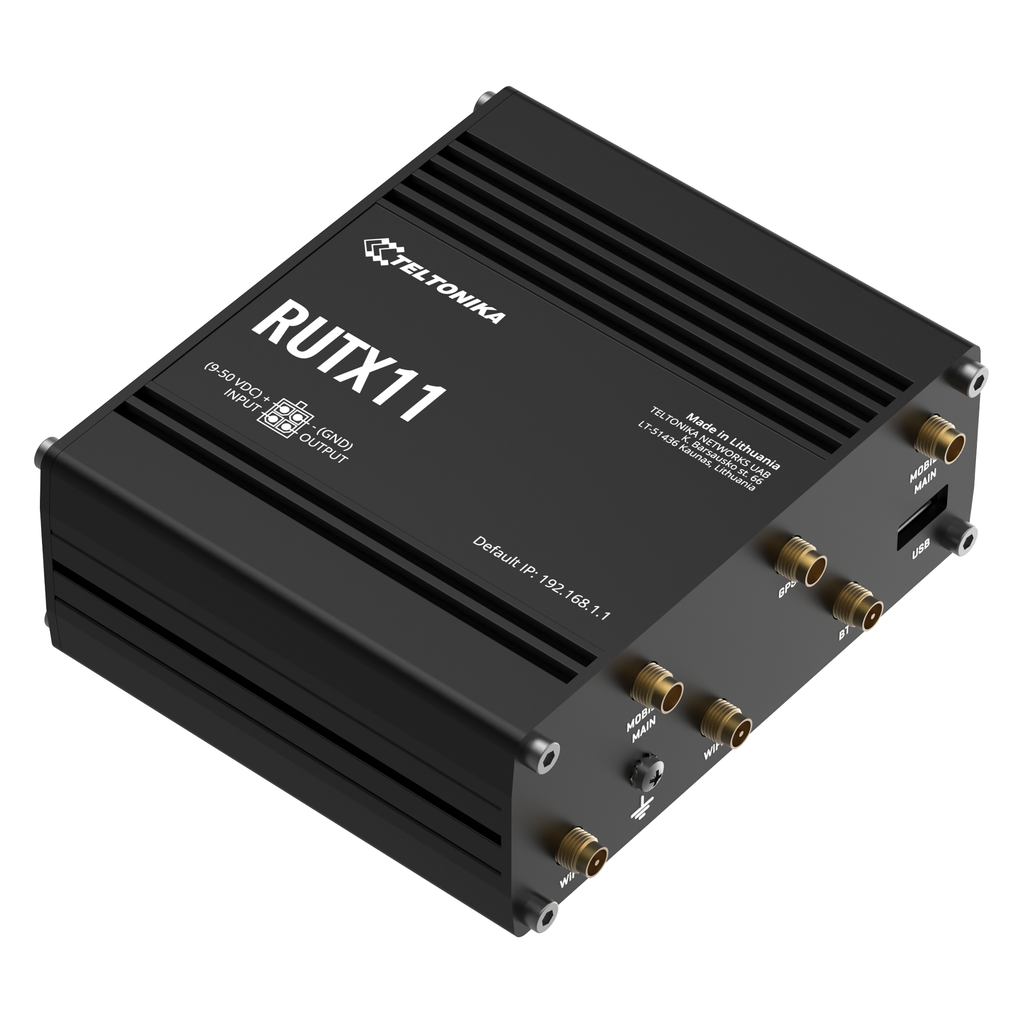 RUTX111 | Robust industrial router equipped with 4x Gigabit Ethernet ...